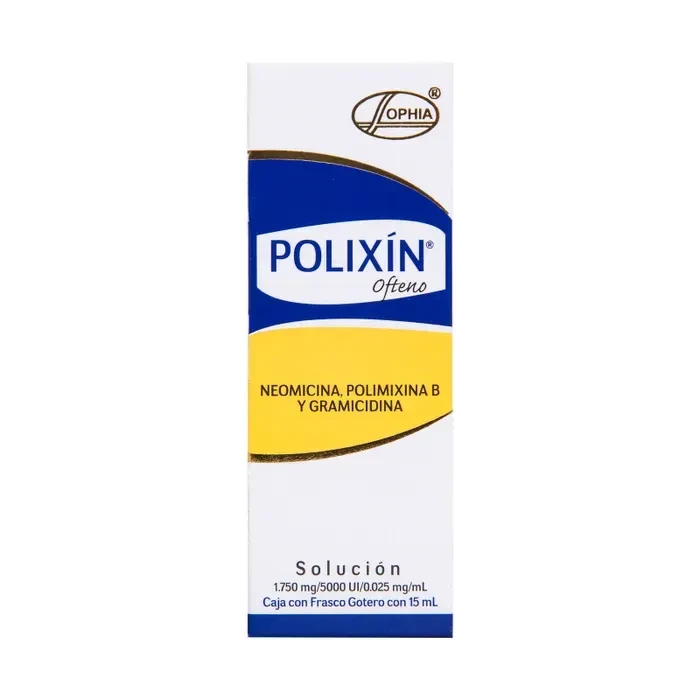Farmacia París - Polixin Ofteno Solucion C 15 Ml (Gramicidina Neomicina ...